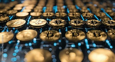 Cryptocurrency Fintech Programming On Blockchain Network Background With Blockchain Technology