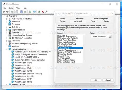 Cara Paksa Menyambung Wifi 5ghz Di Windows 11 10