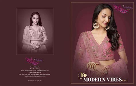 Zeel Clothing The Modern Vibes Vol 2 Wedding Function Lehenga New Arrivals