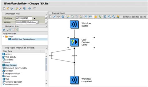 User Decision Step In Sap Workflow