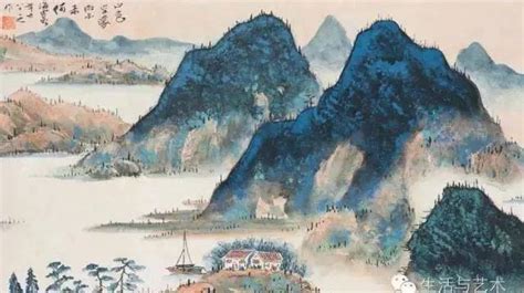 大师何海霞的山水静心养眼 张大千
