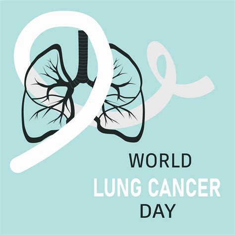 Lung Cancer Day Vector Art At Vecteezy
