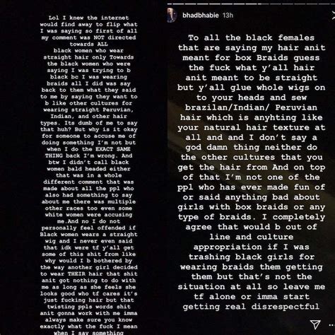 Rapper Bhad Bhabie On Defensive Again Over Cultural Appropriation Here Is What She Did Urban