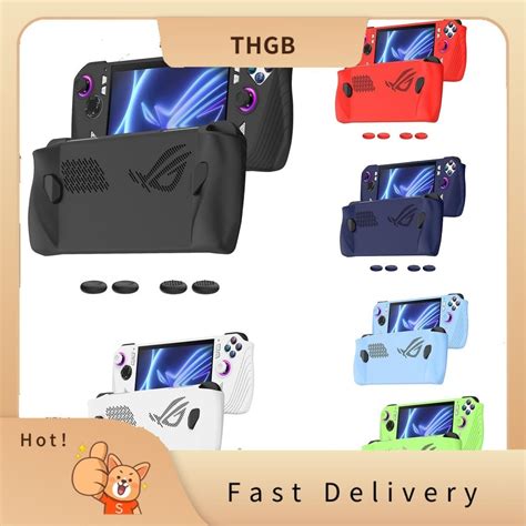 เคสซิลิโคน แบบมือถือ กันตก สําหรับ Rog Ally Shopee Thailand