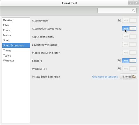 Jonathon Reinhart Add Suspend And Hibernate To Gnome 3 Shell Status Menu In Centos 7