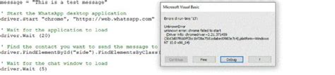 Error Vba And Excel Start Chrome Vbforums