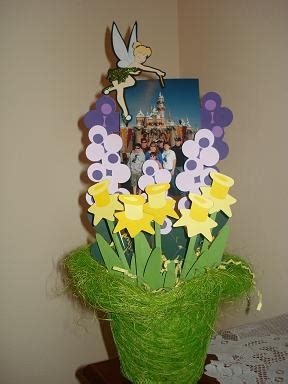Tinkerbell Centerpiece Tinkerbell Party Cricut Creations Tinkerbell