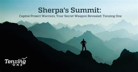 Capital Project Warriors Your Secret Weapon Revealed Tenzing One Tenzing One