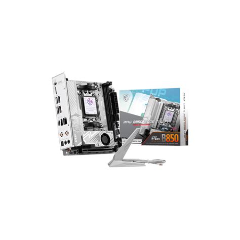 Msi Mpg B850i Edge Ti Wifi Am5 Mini Itx Desktop Motherboard Ple Computers