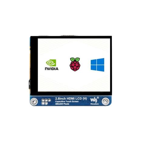 Hdmi Lcd Ips Display 2 8 H With Touch Panel Waveshare 21316 Kamami On Line Store