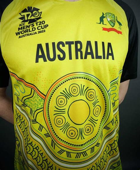 New Australia T20 World Cup Jersey 2022 Asics Australia Cricket T20