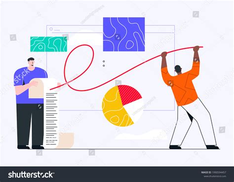 Progress Report Vector Illustration Illustration Stock Vector Royalty Free