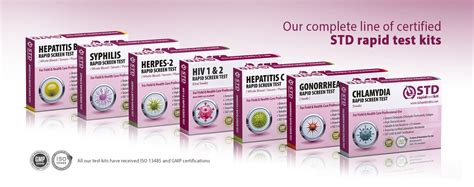 No Lab Instant Std Rapid Test Kits Results In 15 Minutes
