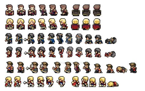 rpg battle sprite by disnie on deviantart