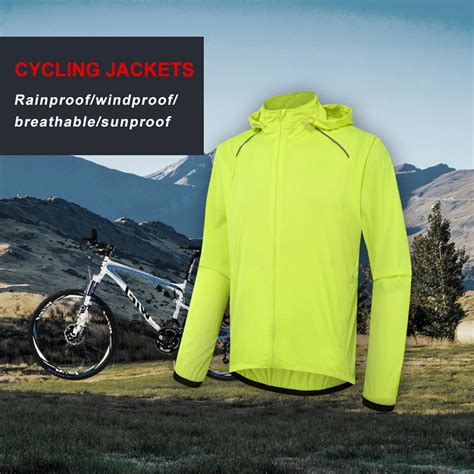 Rainproof Cycling Jacket Windproof Ultra Light Men Vicedeal