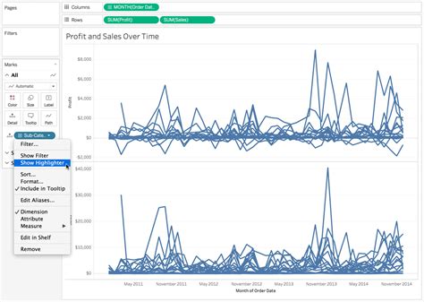 Quickly Find Marks In Context With Tableau 10 S New Highlighter
