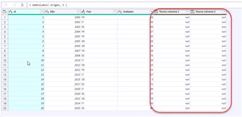 Power Query Agregar Múltiples Columnas a la Vez EXCEL FORO Un blog de Excel