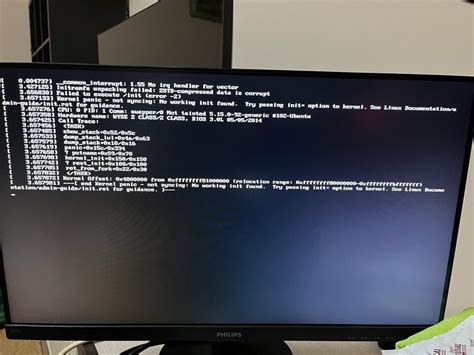 Linux Kernel Panic No Working Init Found Unix Linux Stack Exchange