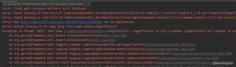 Loggerfactory Is Not A Logback Loggercontext But Logback Is On The Classpathwx647f015309868的技术