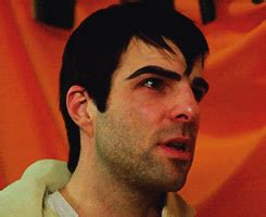  Help Zachary Quinto Periods Animated  On Er