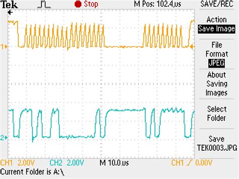 I2c On Digital Oscilloscope Nordic Qanda Nordic Devzone Nordic Devzone