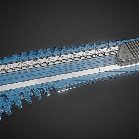 Box Cutter High And Low Poly CGTrader