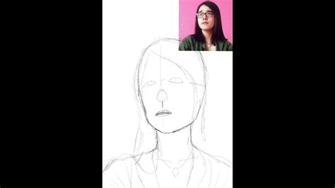 Portrait Of Karina Farek From Drawfee Art Speedpaint Fanart