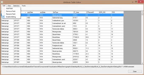 Application Attribute Table Editor Edit Options Download Scientific Diagram