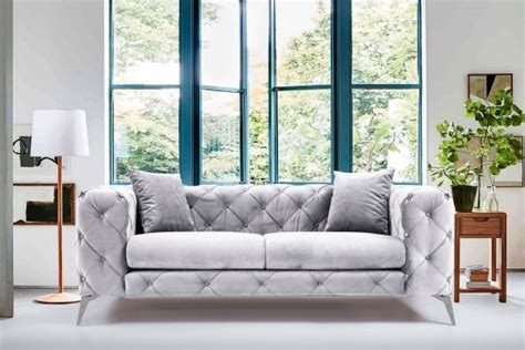 2-местен диван Como - светло сив | Egradina.bg