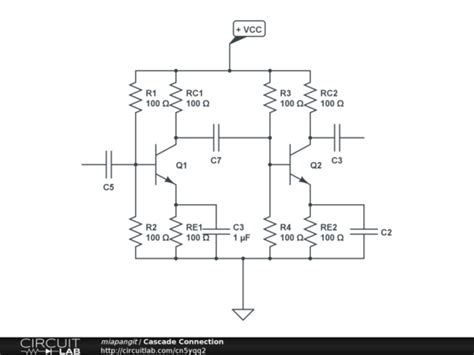 Cascade Connection CircuitLab