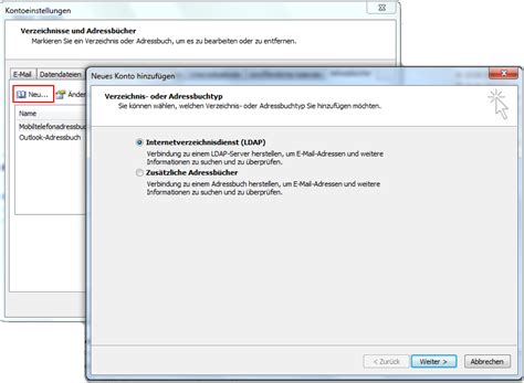 Use Openldap As Address Book For Outlook Maxcrc