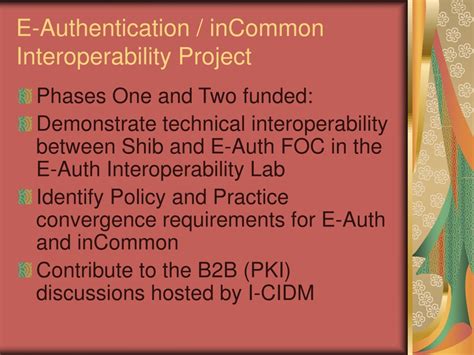 Ppt U S Federal Identity Federation Framework Powerpoint Presentation Id 9394185