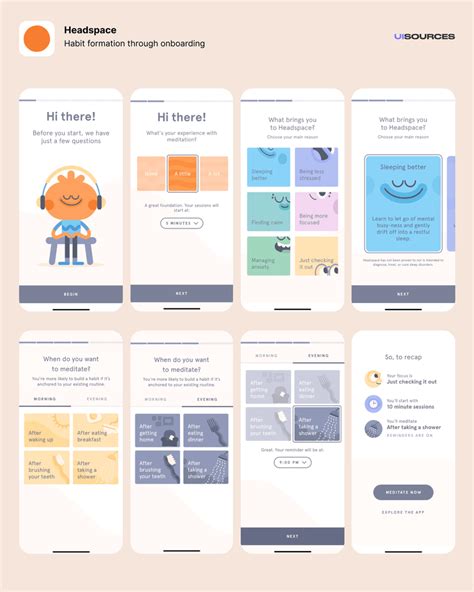 Headspace Onboarding Screenshots Ui Sources Artofit