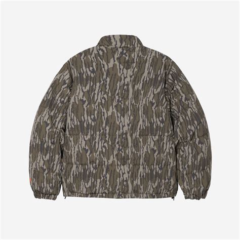 스투시 모시 오크 다운 퍼퍼 자켓 카모 Stussy Kream