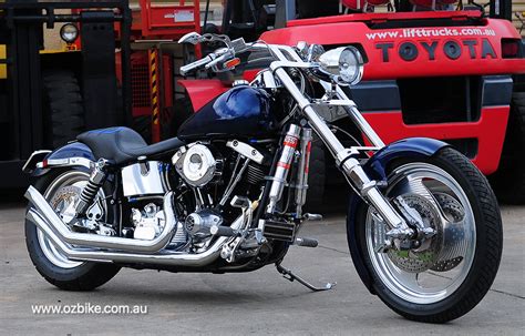 Old No 7 Harley Davidson Shovelhead