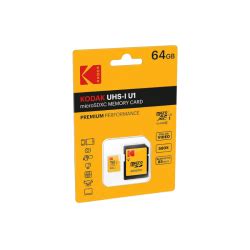 Micro SDXC Memory Card Kodak CLASS GB Kodak Official