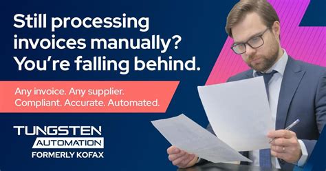 Tungstenautomation Invoiceautomation Invoiceagility Accountspayable Apautomation Jesper