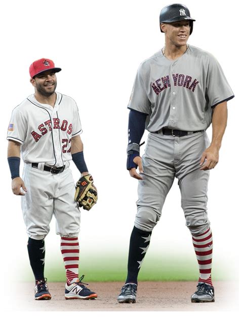 Tale Of The Tape Aaron Judge Vs Jose Altuve Newsday