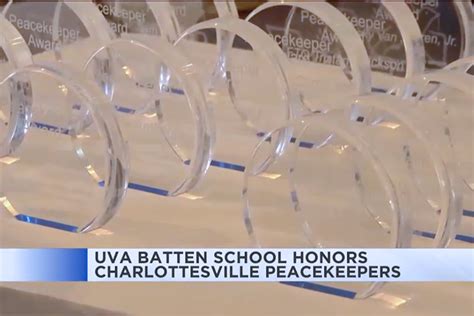Uva Batten Lab Hosts Local Peacekeepers Awards Frank Batten School Of Leadership And Public