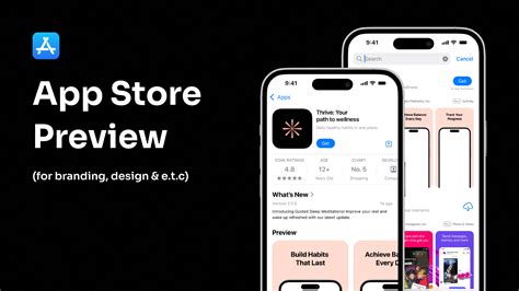 App Store Preview Customizable Design Template Figma