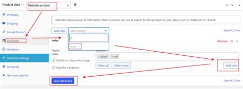Wordpress建站教程：优化woocommerce可变产品显示效果 悦然wordpress建站