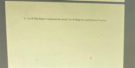 Solved Problem 4 Given The Following State Diagram Of A