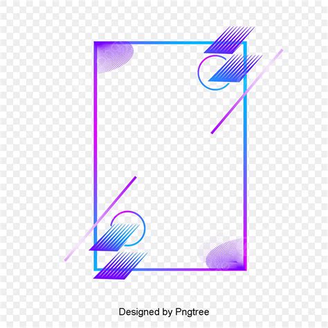 Stylish Border Design PNG Picture Stylish And Simple Border Design Color Romantic Border PNG