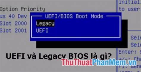 What Is UEFI And Legacy Standards Differences Between UEFI Legacy