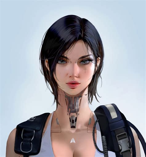 Artstation Android Alpha Eunadraw Art Design Alpha Artwork