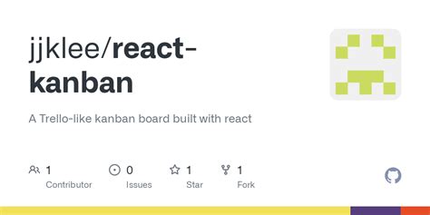 GitHub Jjklee React Kanban A Trello Like Kanban Board Built With React