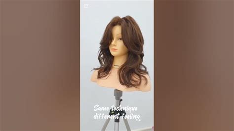 레이어드컷은 층이 있는 헤어스타일로 볼륨감과 움직임을 주는 대표적인 커트 스타일입니다 이런 레이어드컷에 C컬을 더하면 자연스러운 웨이브와 입체감을 더할 수 있어 매우