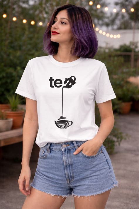Regular Tea T Shirt Girlswomen