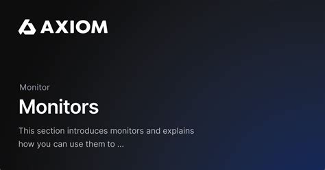 Axiom Docs