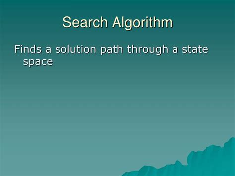 PPT State Space Search PowerPoint Presentation Free Download ID 2725591